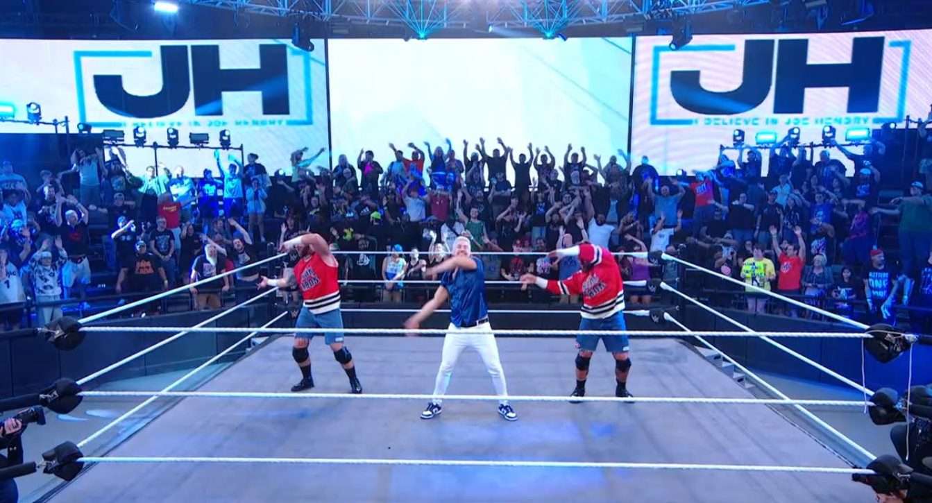 WWE NXT results: Joe Hendry helps Hank & Tank beat DarkState, #DIY ...