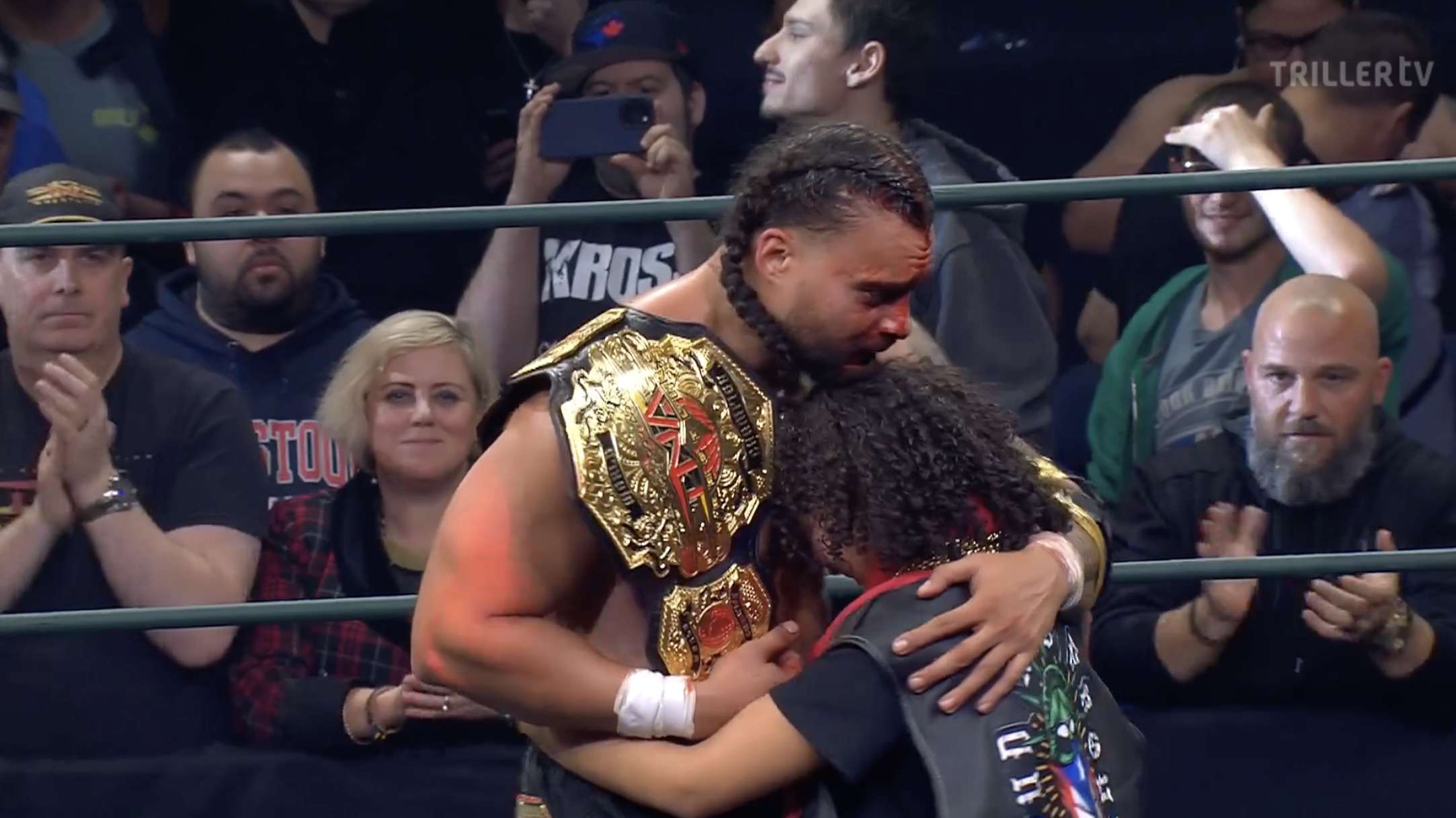 Mike Santana wins TNA World Championship from Trick Williams in Bound ...
