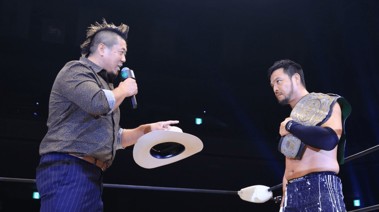 Yoshiki Inamura returns to Pro Wrestling NOAH to challenge KENTA