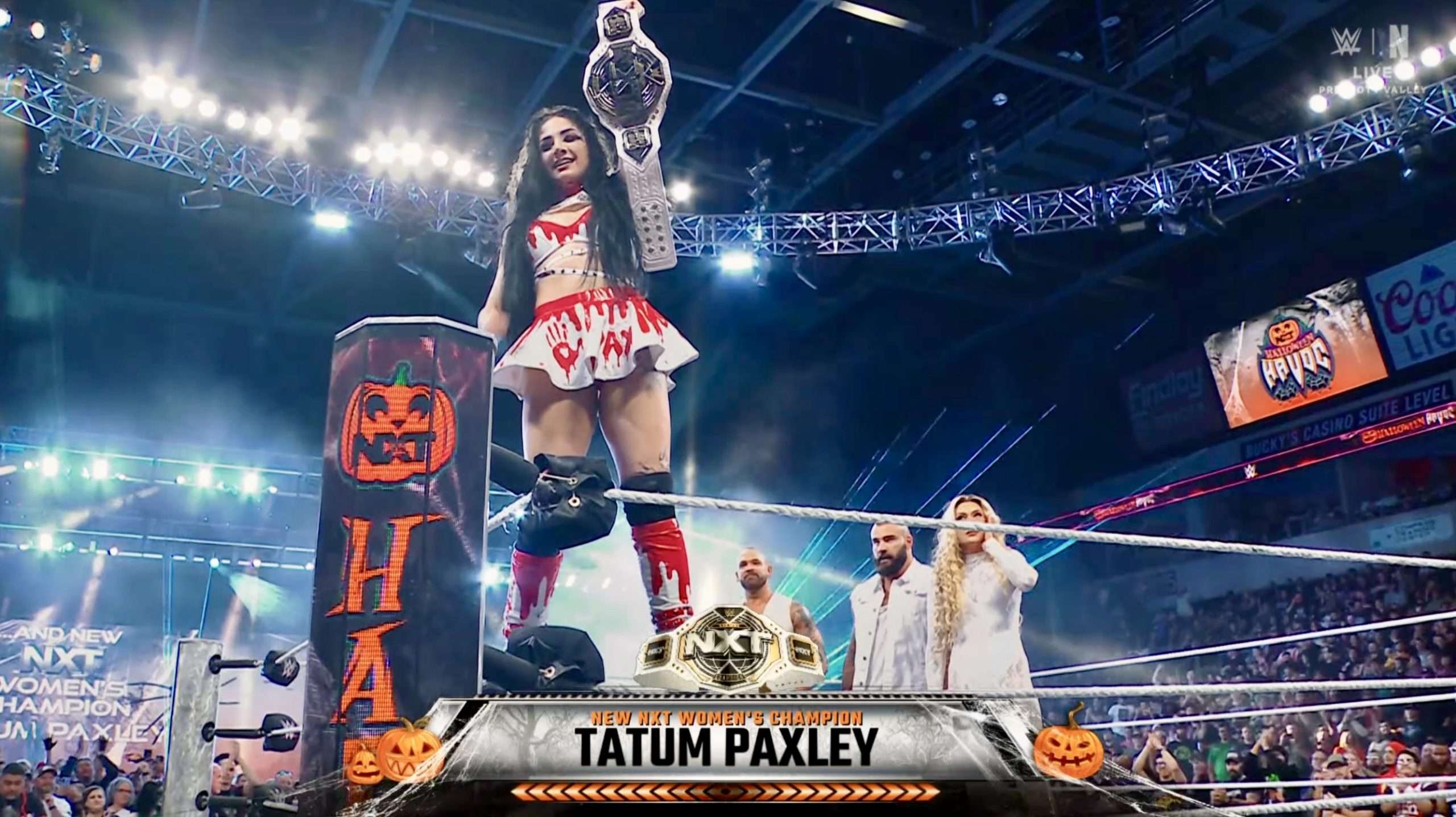 Tatum Paxley wins NXT Women’s Championship at Halloween Havoc