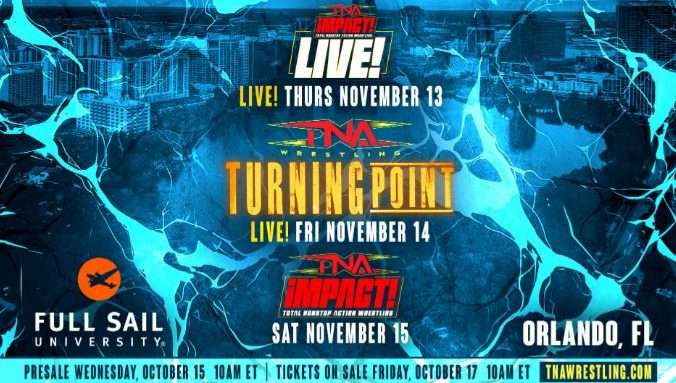 TNA announces locations for 2025 Turning Point & Final Resolution - POST Wrestling | Podcasts ...