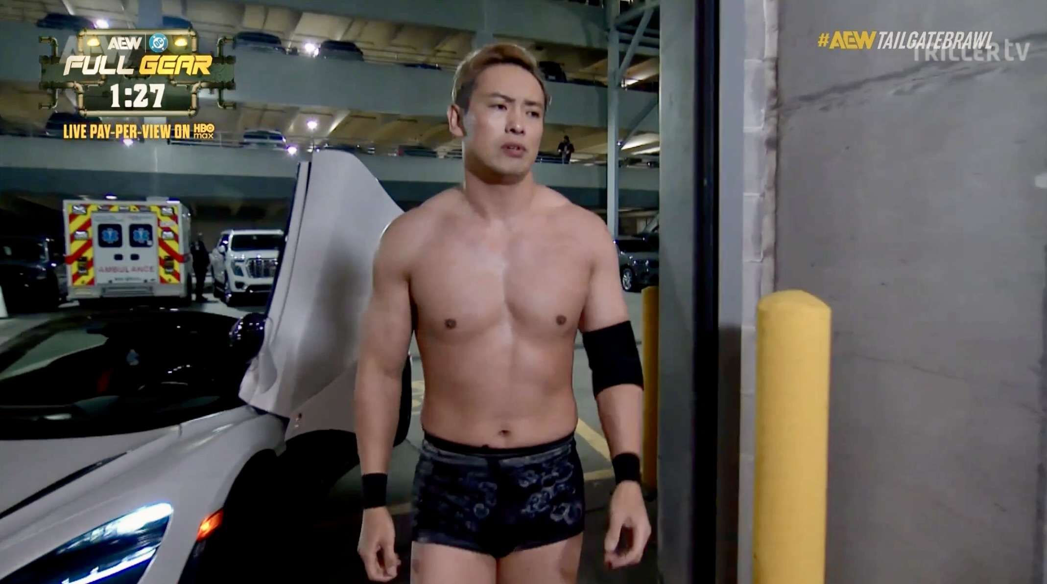 AEW Full Gear 'Tailgate Brawl' results: CMLL Trios Title match spills ...