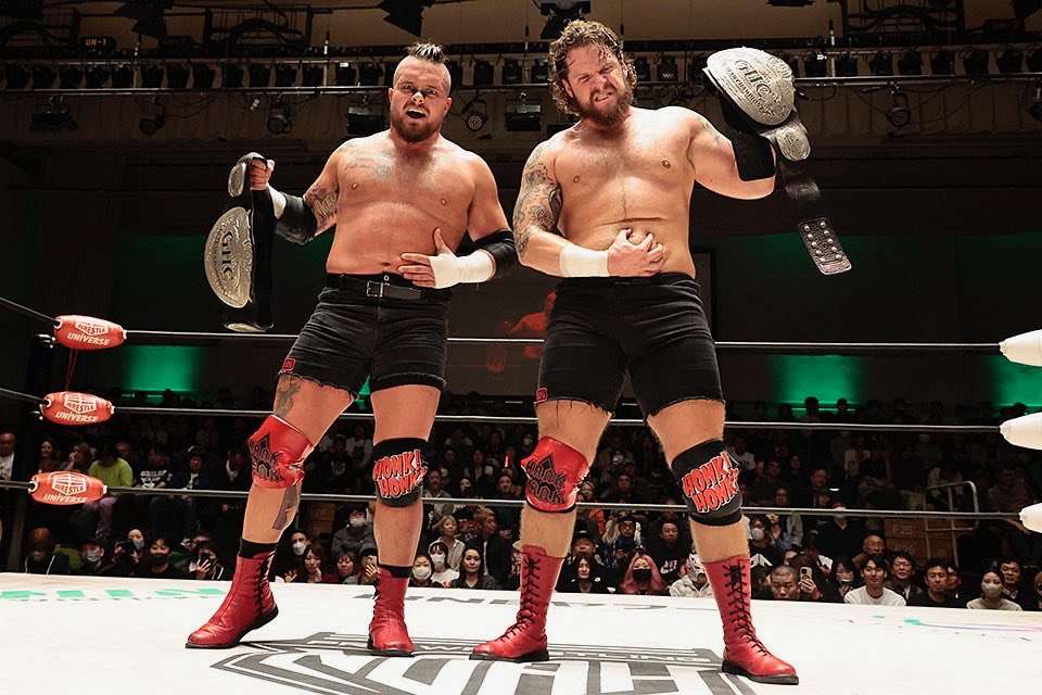 Inamura wins GHC Heavyweight Title, NXT’s Hank and Tank win tag gold at ...