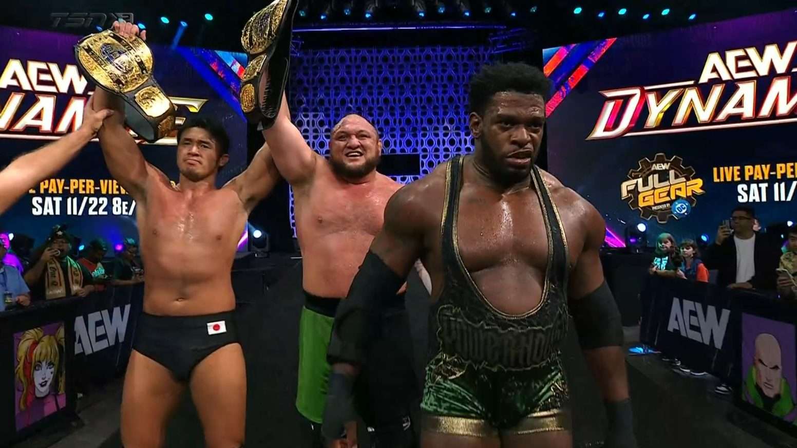 AEW Dynamite results: The Opps retain trios gold against Hangman Page ...