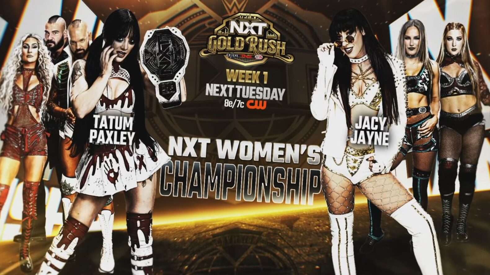 NXT Gold Rush lineups revealed: Tatum Paxley vs. Jacy Jayne to headline ...