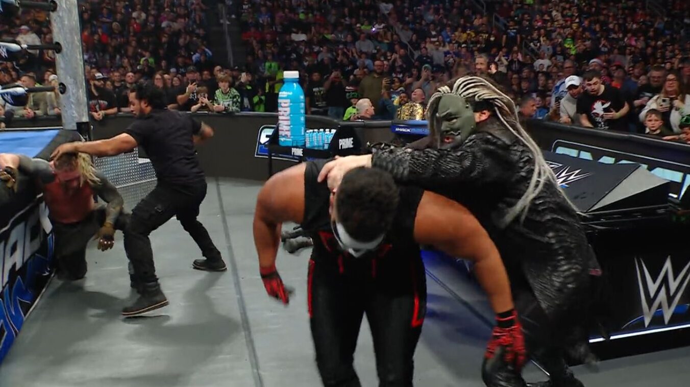 WWE Smackdown results: MFT, Wyatt Sicks tag title match ends in massive ...