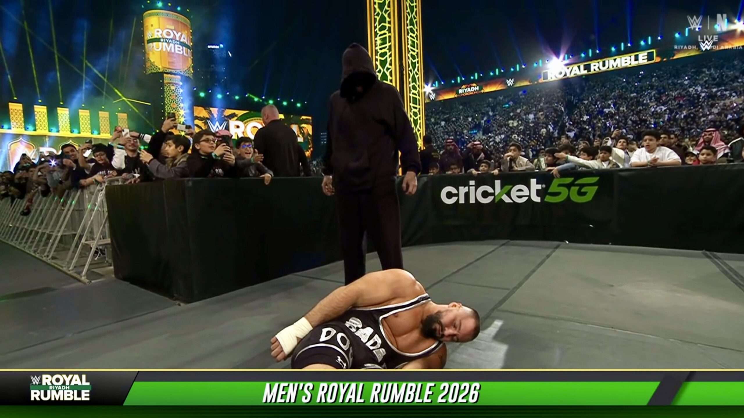Bron Breakker eliminated first from Royal Rumble following mystery attack