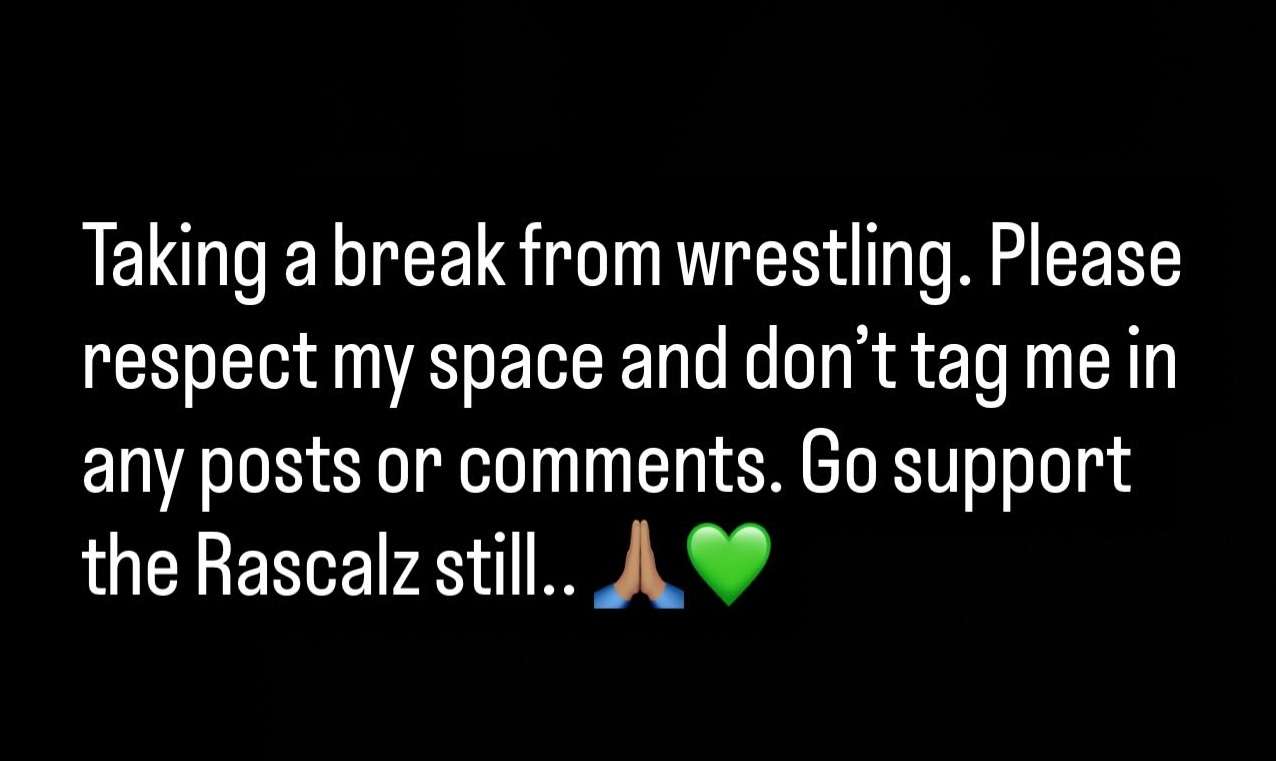 Trey Miguel announces break from wrestling following AEW debut of The ...