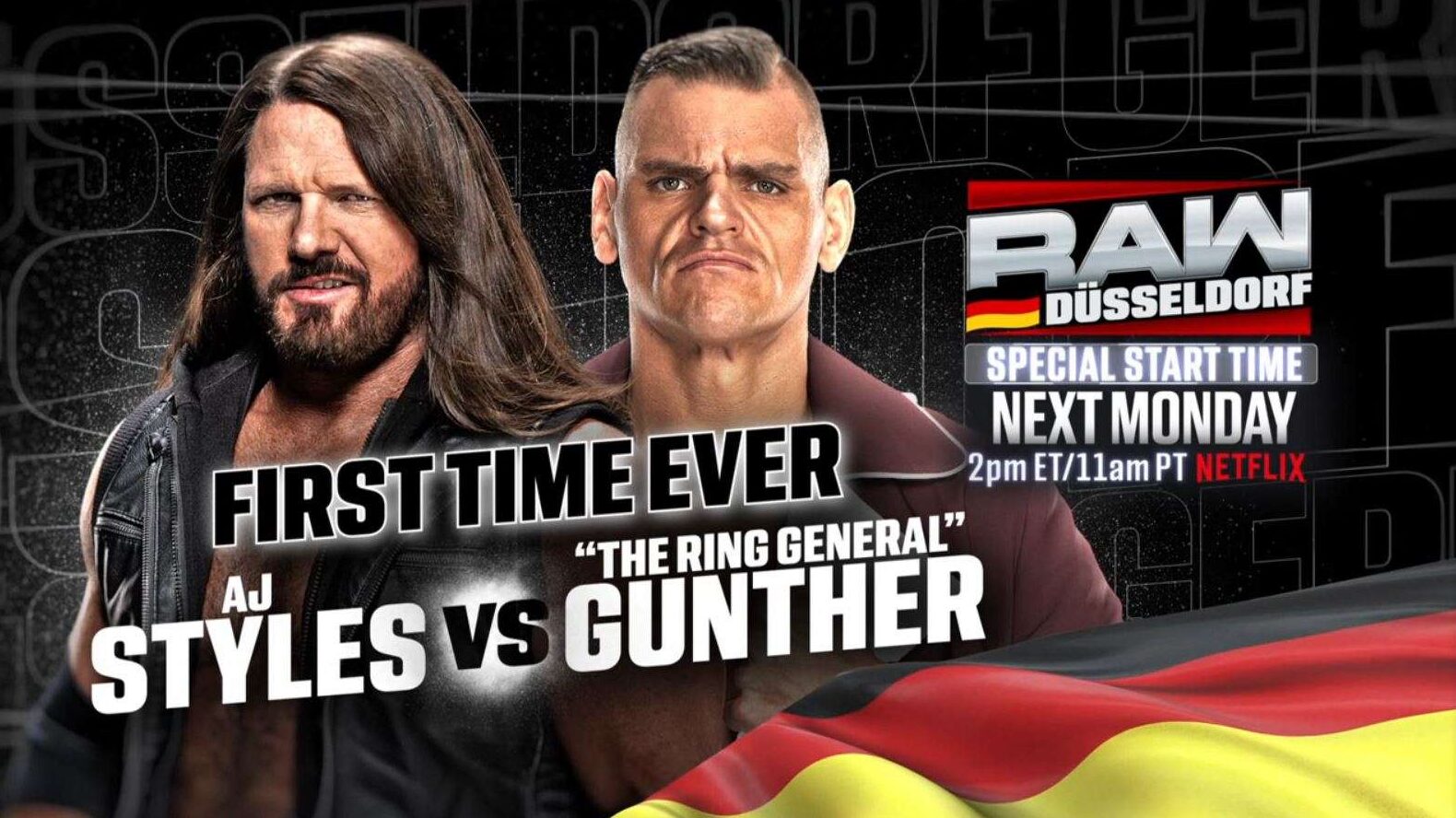 AJ Styles vs. Gunther set for next week's special start time episode of ...