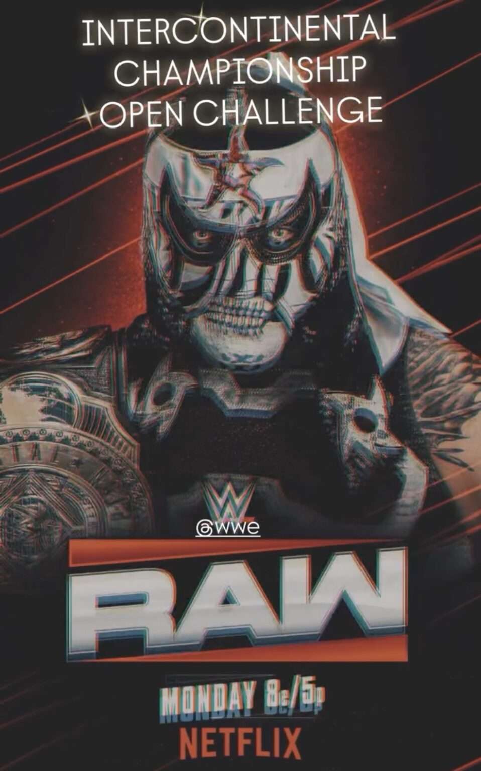Penta announces Intercontinental Title open challenge for WWE Raw