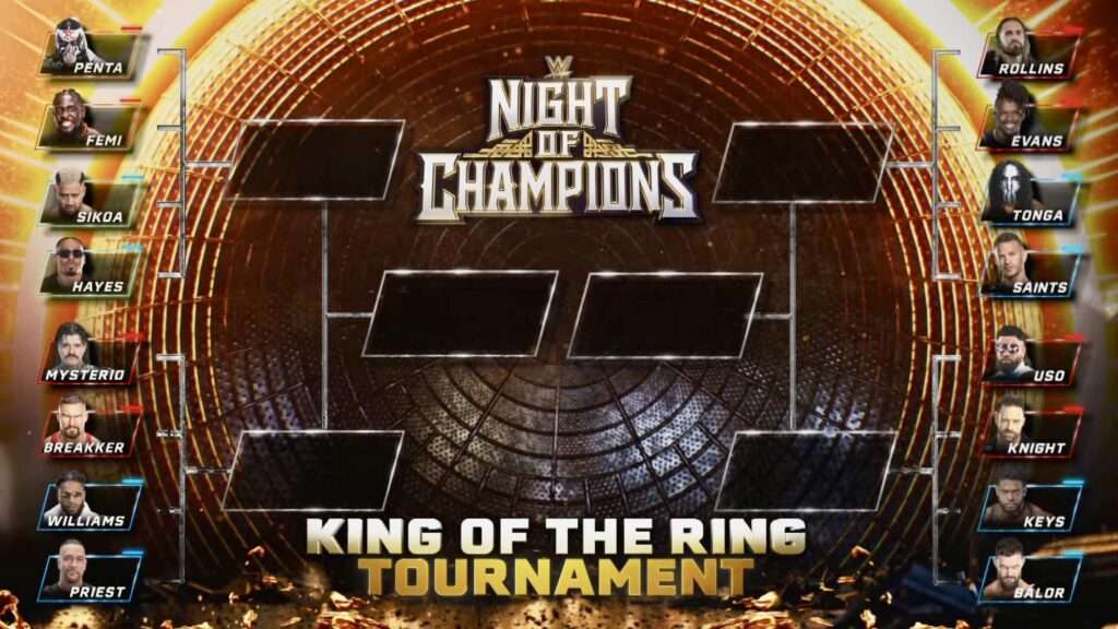 Brackets for 2026 WWE King and Queen of the Ring tournaments unveiled ...